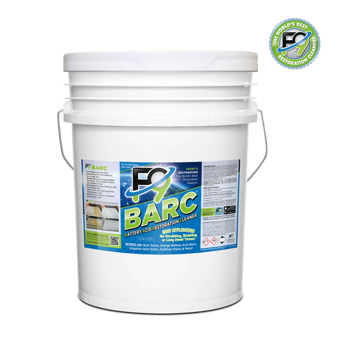 F9 BARC 20 Liter — Washco Supplies