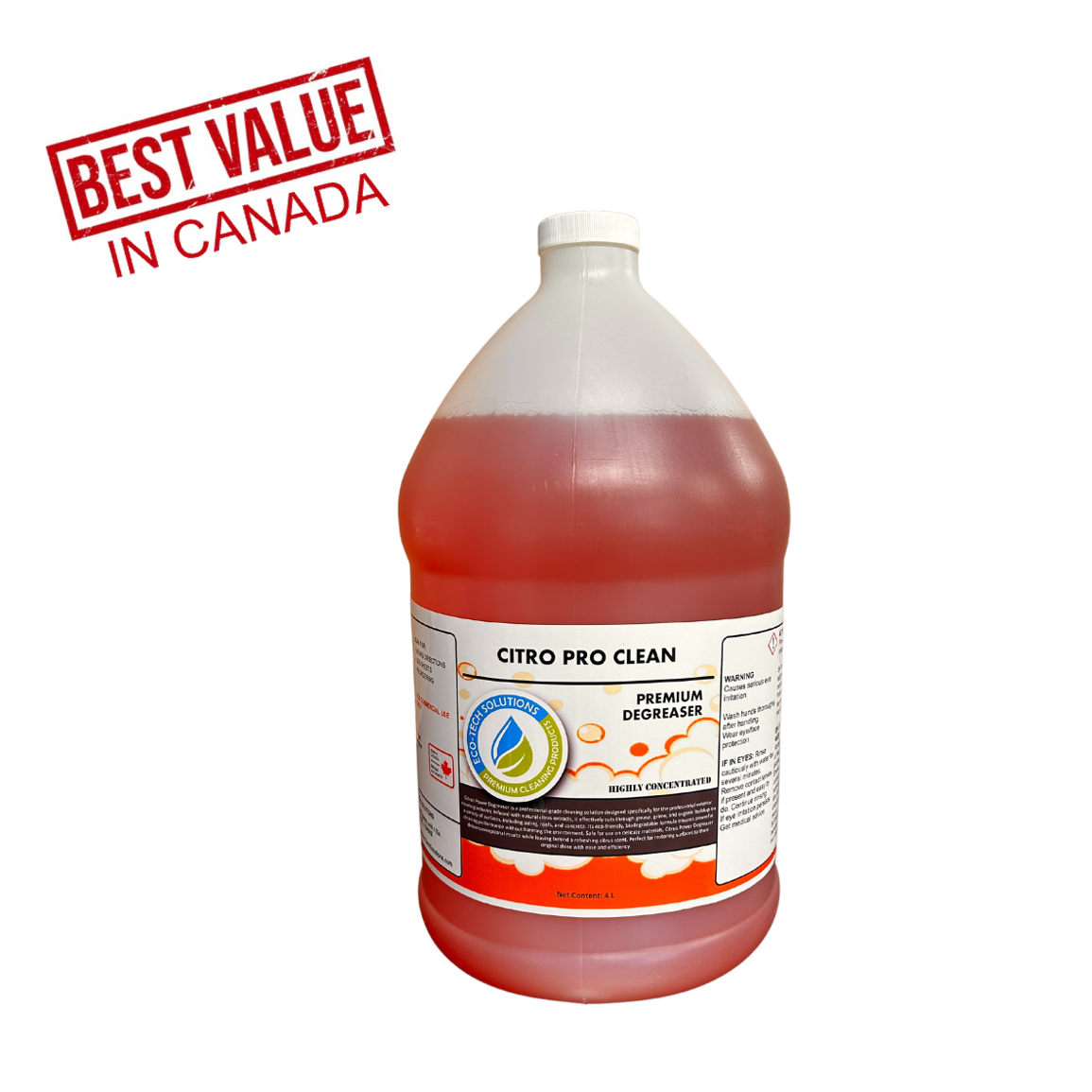 Citro Pro Clean 4 Liters — Washco Supplies